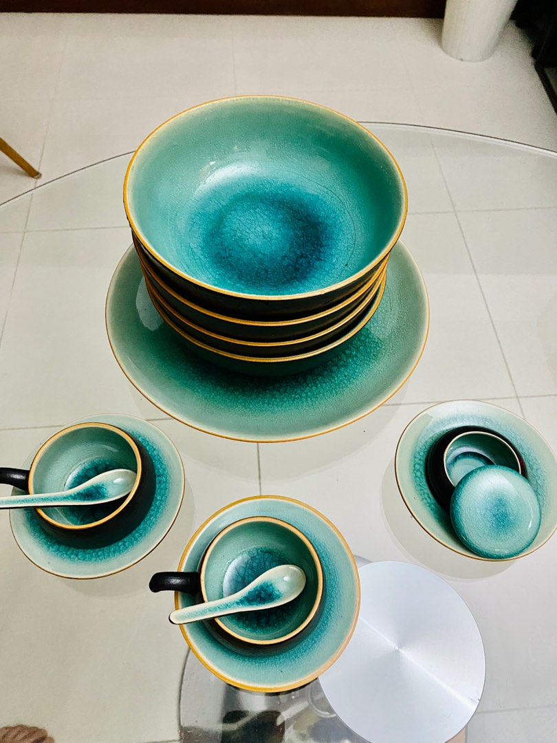 Japanese design plates and bowls, Furniture & Home Living, Kitchenware ...