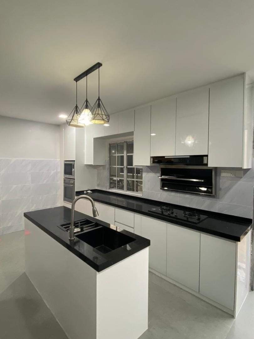 Kabinet Dapur/ Kitchen Cabinet/Melamine/Blockboard/Foamboard/Quartz ...