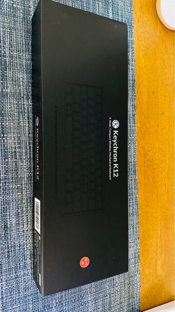 Keychron keyboard k12, Computers & Tech, Parts & Accessories, Computer Keyboard on Carousell