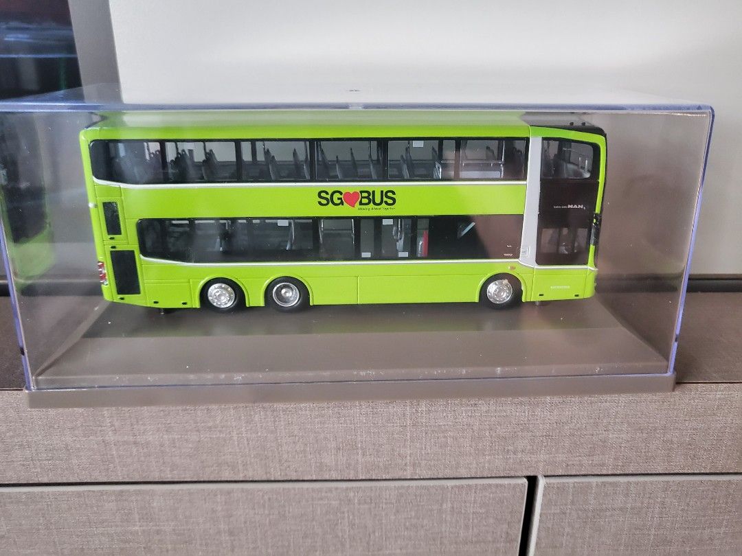 Knackstop Man A95 (Euro 6) sbs smrt bus and train 1:76, Hobbies & Toys ...