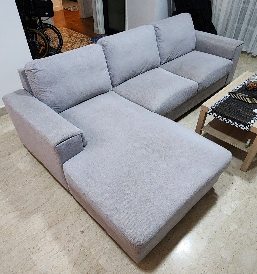 L Shape Sofa, Furniture & Home Living, Furniture, Sofas on Carousell