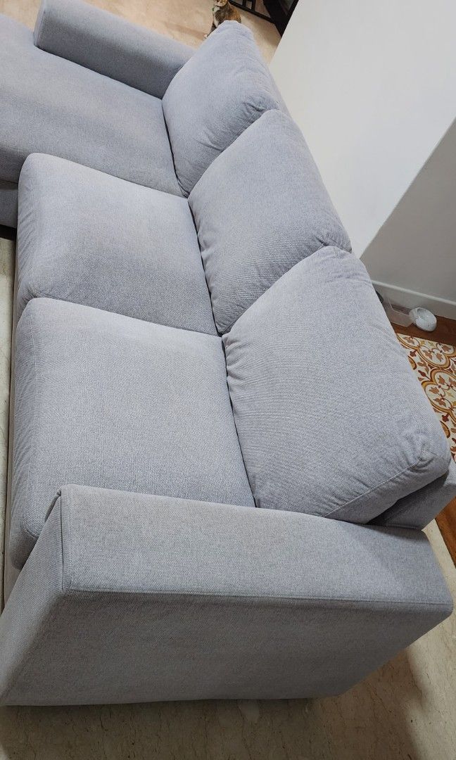 L Shape Sofa, Furniture & Home Living, Furniture, Sofas on Carousell