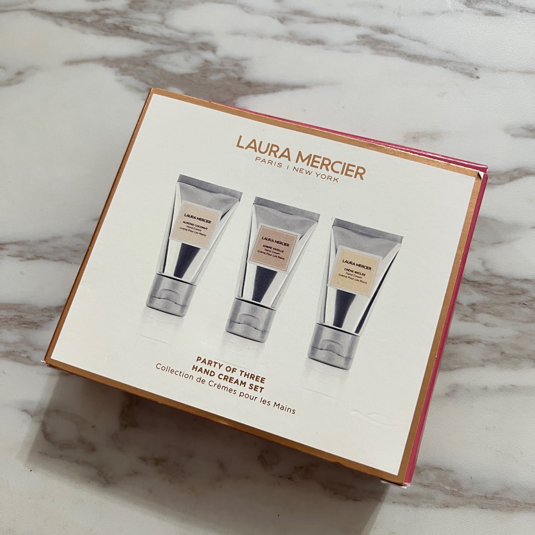 Laura mercier hand cream set, 美容＆化妝品, 沐浴＆身體護理, 沐浴及身體護理 - 身體護理 - Carousell