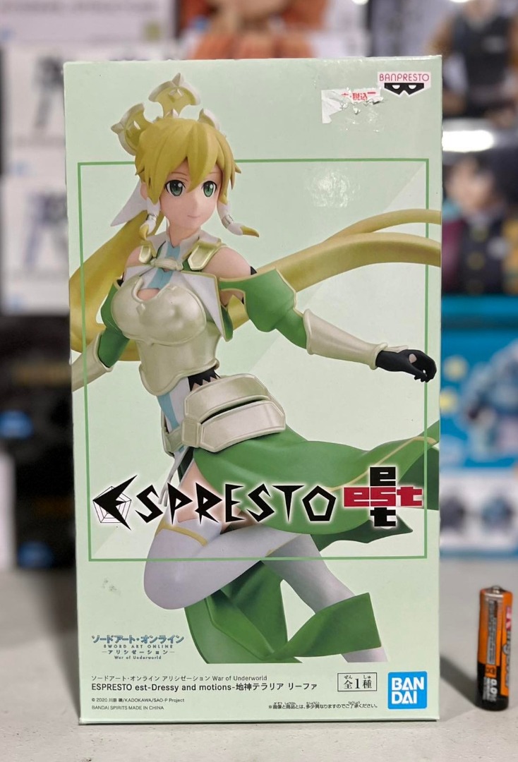 Leafa - Sword Art Online SAO - Espresto, Banpresto Figure, Hobbies ...