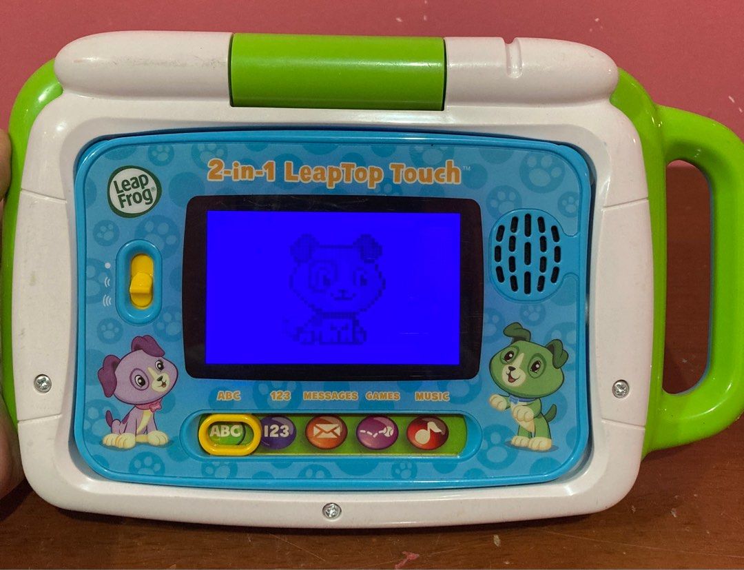 LeapFrog Leaptop 2-in-1 Touch, Green, Hobbies & Toys, Toys & Games on ...