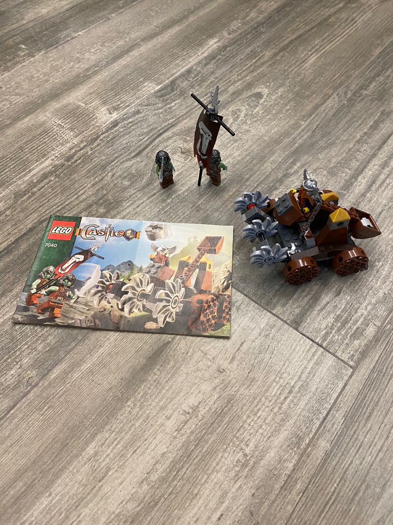 Lego 7040 矮人投石車(城堡系列), 興趣及遊戲, 玩具 & 遊戲類 - Carousell