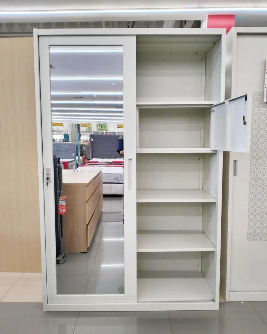 Lemari Besi 2 Pintu Selma By Informa, Perabotan Rumah di Carousell