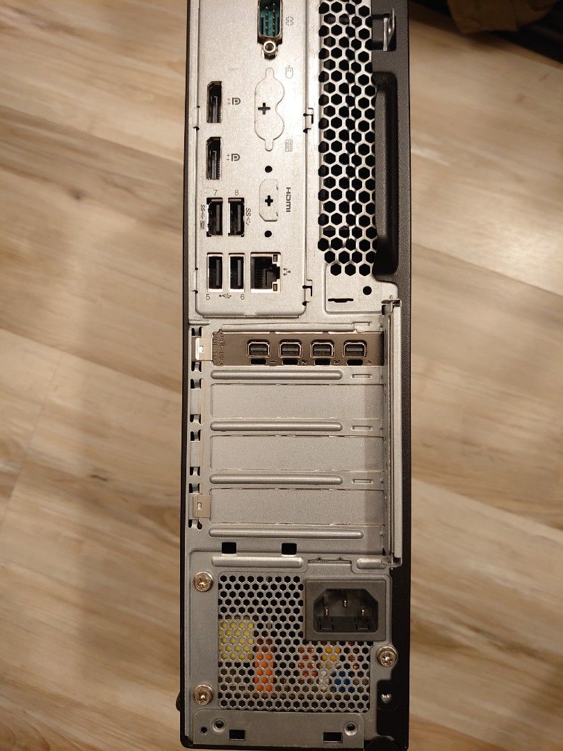 lenovo thinkcentre P330 Sff small form factor i7-8700 6core 40g ram ...