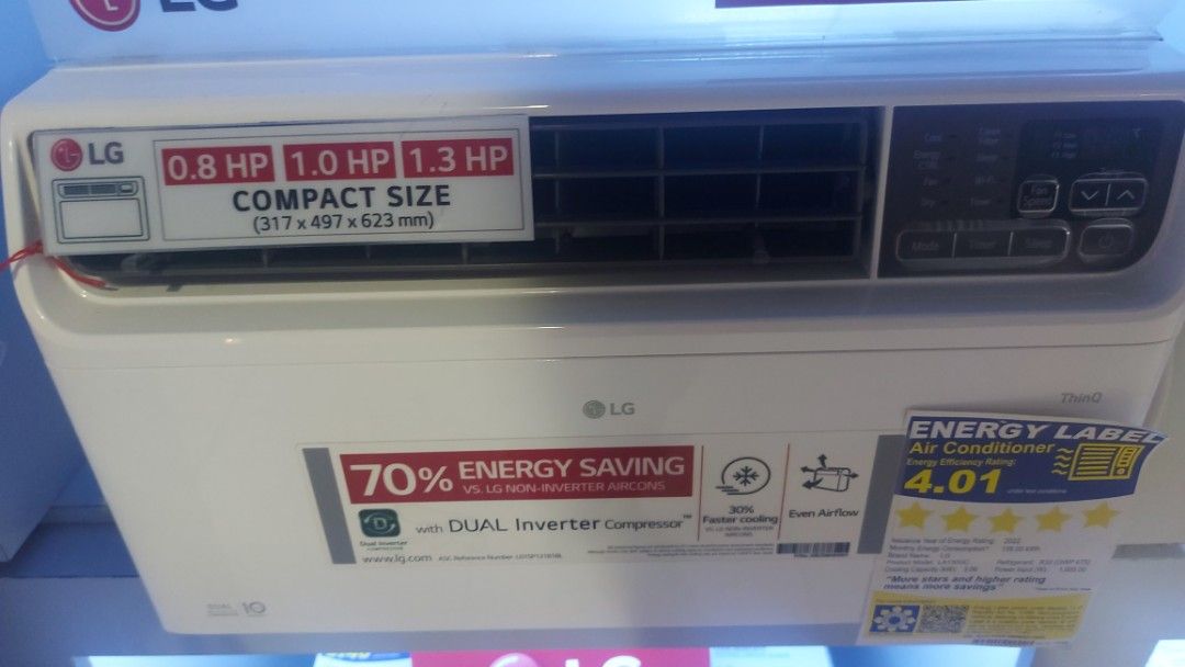LG window type aircons sale, TV & Home Appliances, Air Conditioning and ...