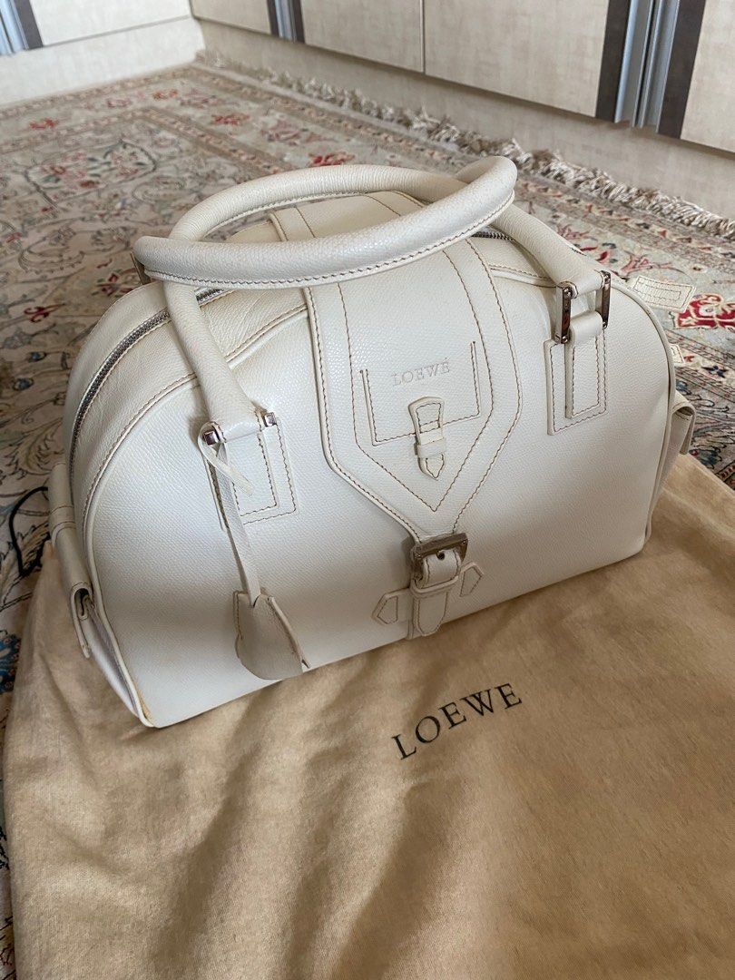 LOEWE | Leather Bowling Bag, Women's Fashion, Bags & Wallets, Tote Bags ...