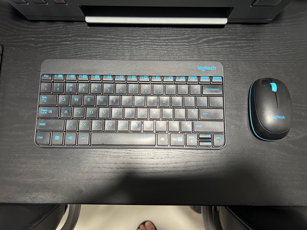 Logitech Mk245 Nano Wireless Keyboard Mouse Set Computers And Tech Parts And Accessories