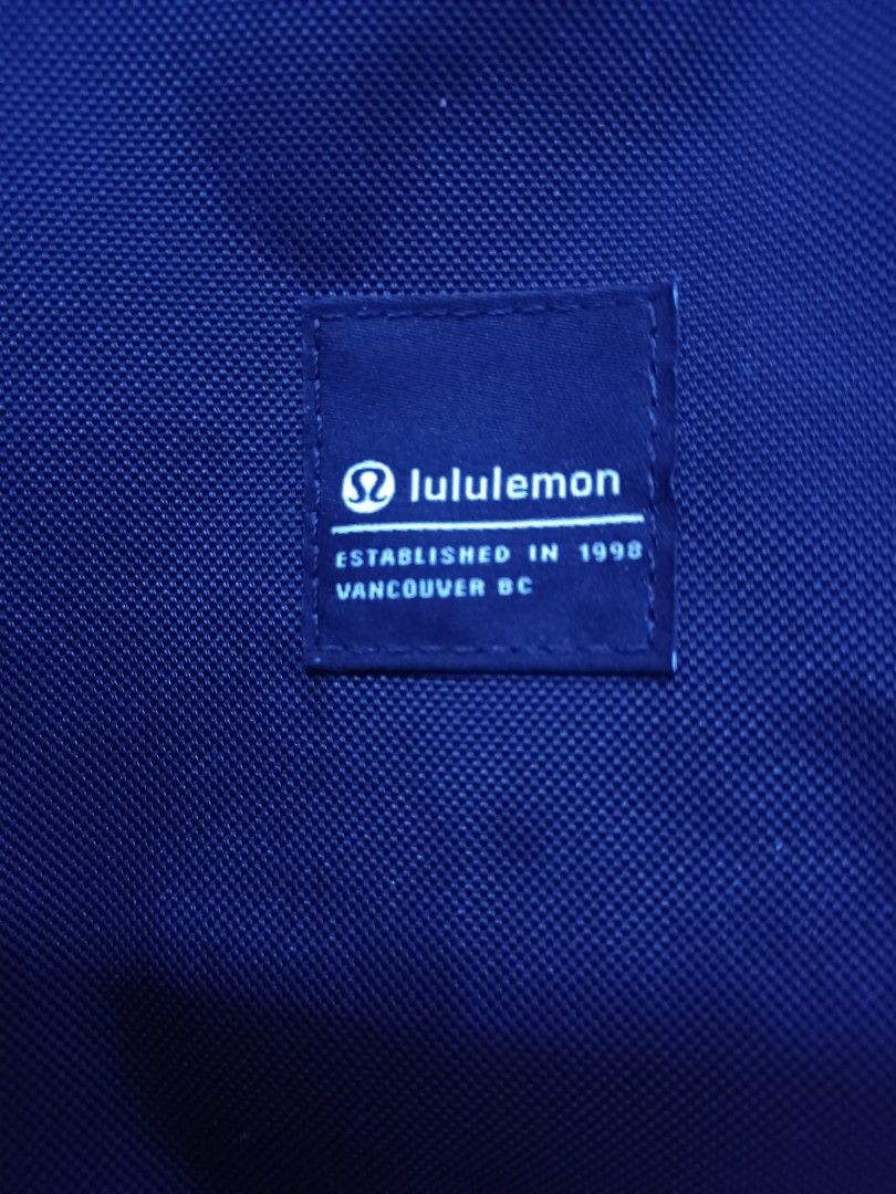 Lululemon Backup with laptop compartment with Free Cap, Men's Fashion ...