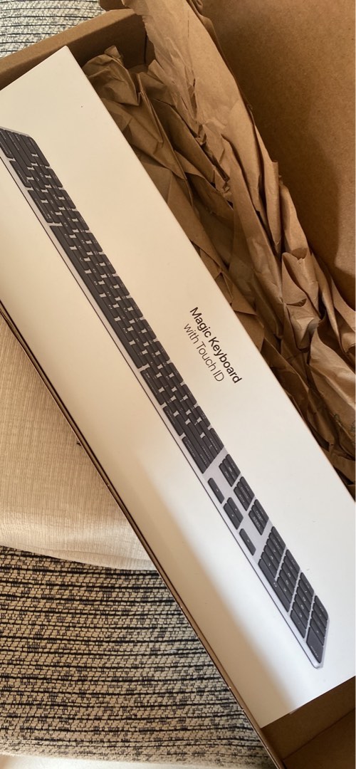 Magic Keyboard With Touch ID And Numeric Keypad, Computers & Tech, Parts & Accessories, Computer ...