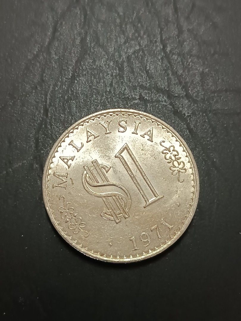 Malaysia 1971 Ringgit Coin, Hobbies & Toys, Memorabilia & Collectibles ...