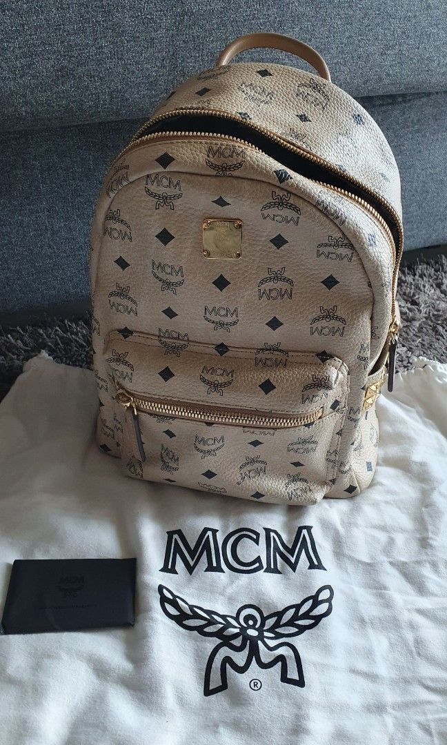 MCM Backpack, Women's Fashion, Bags & Wallets, Backpacks on Carousell