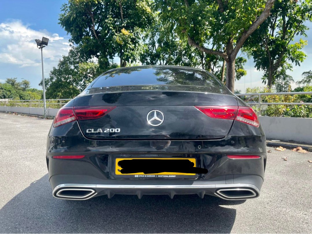Mercedes-Benz CLA-Class Coupe CLA200 AMG Line Premium Plus (A), Cars, Used Cars on Carousell