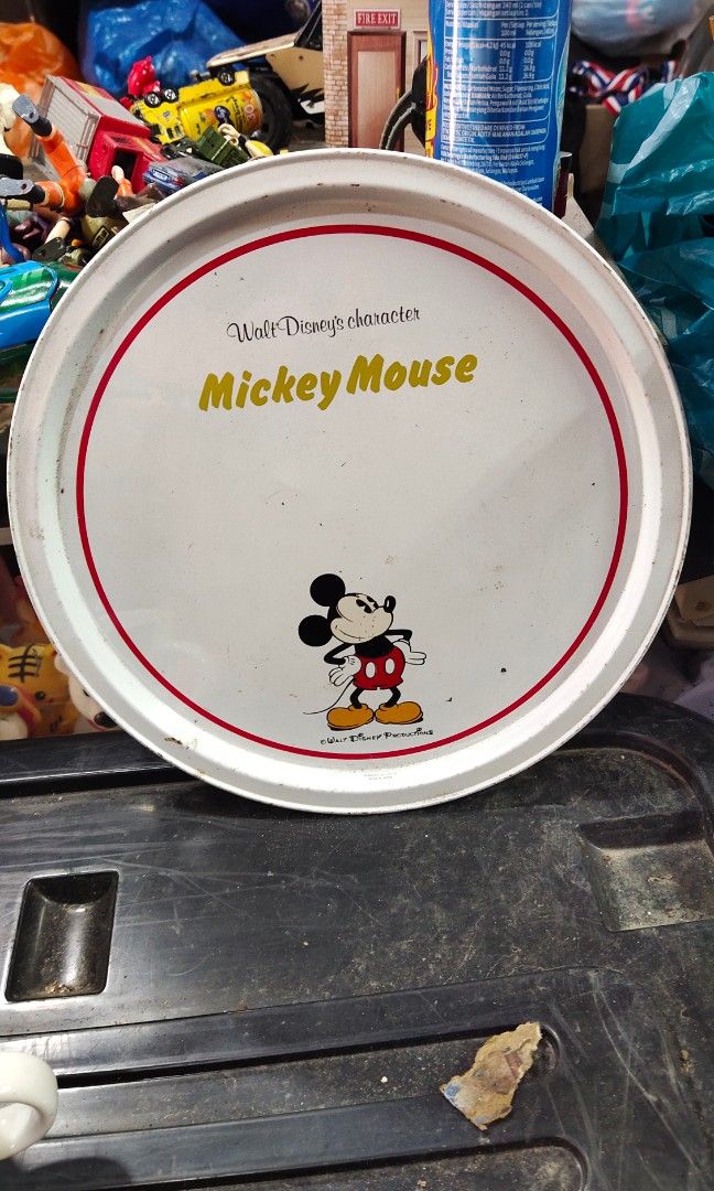 Metal tray Walt Disney's Charater / Mickey Mouse #pkk, Hobbies & Toys ...