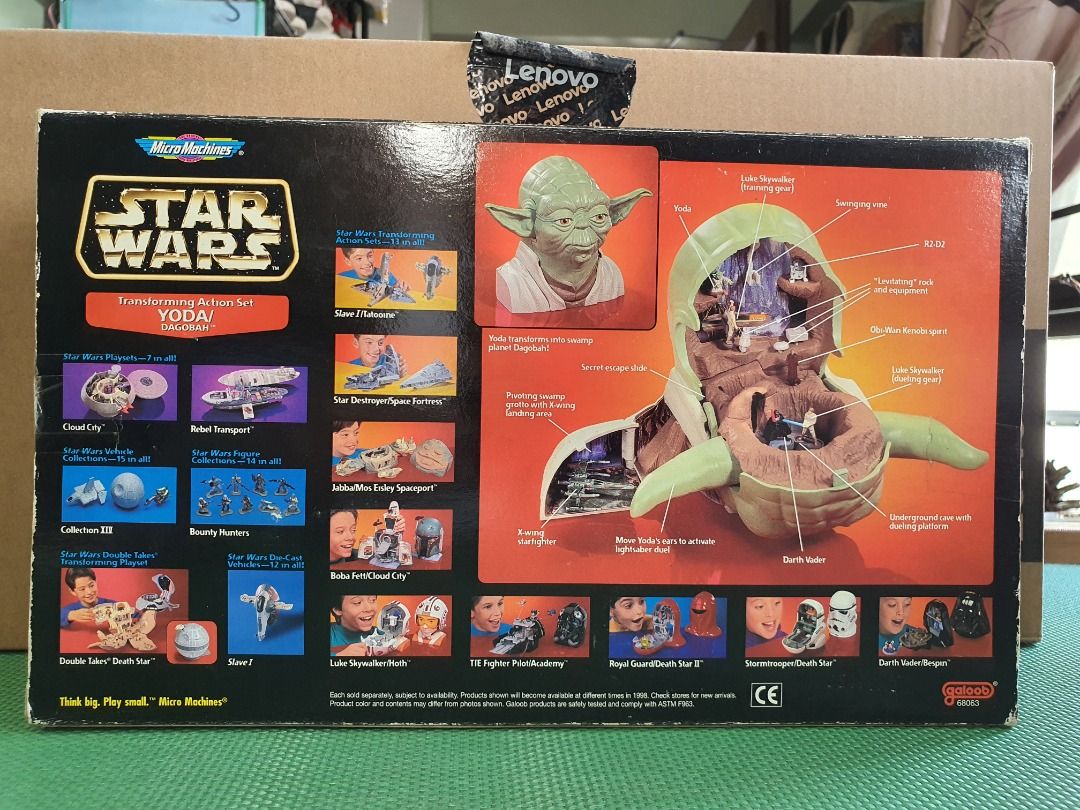 Micro Machine Star Wars Yoda / Dagobah, Hobbies & Toys, Toys & Games on ...