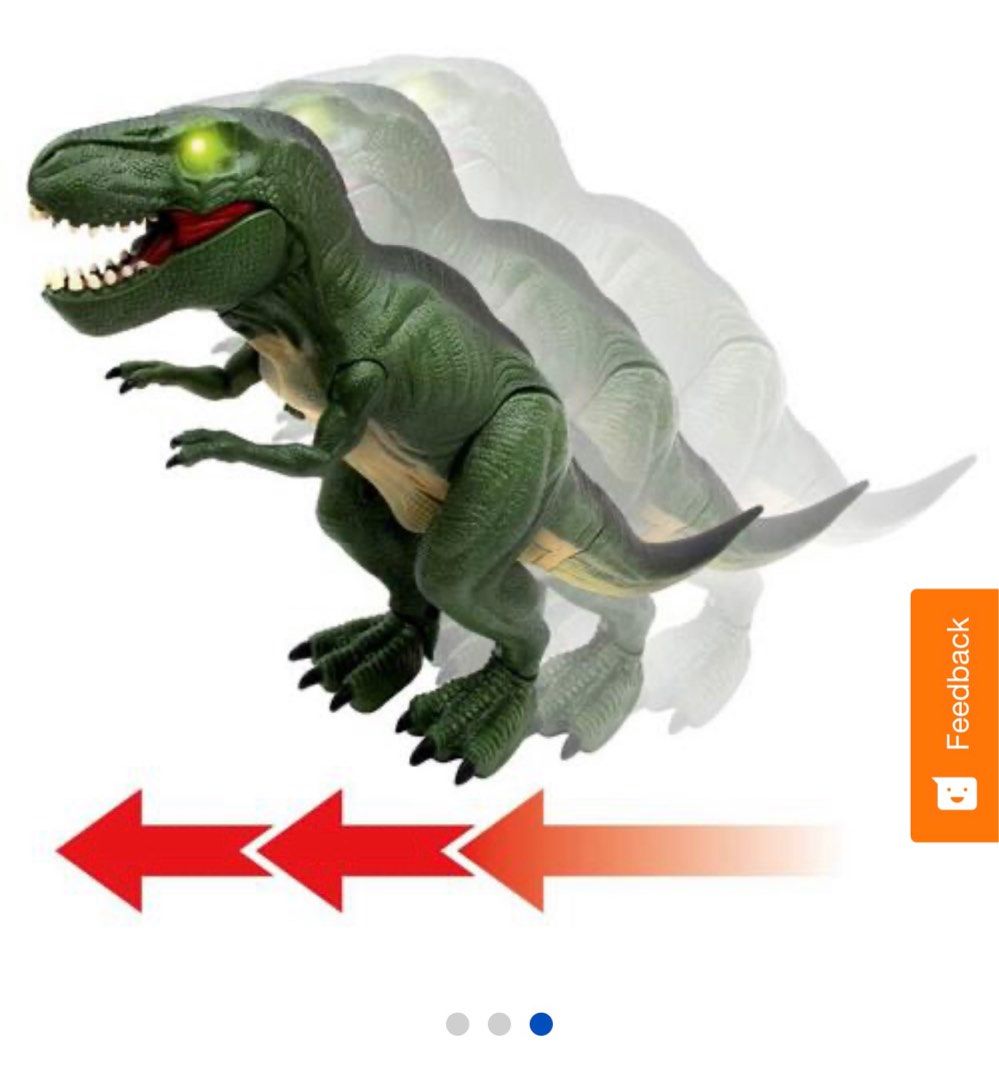 Mighty Megasaur Walking Megasaur, Hobbies & Toys, Toys & Games on Carousell