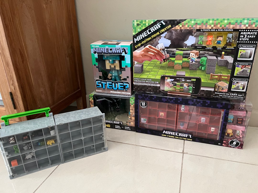 Minecraft Minifigure Blind Box and Sets, Hobbies & Toys, Toys & Games ...