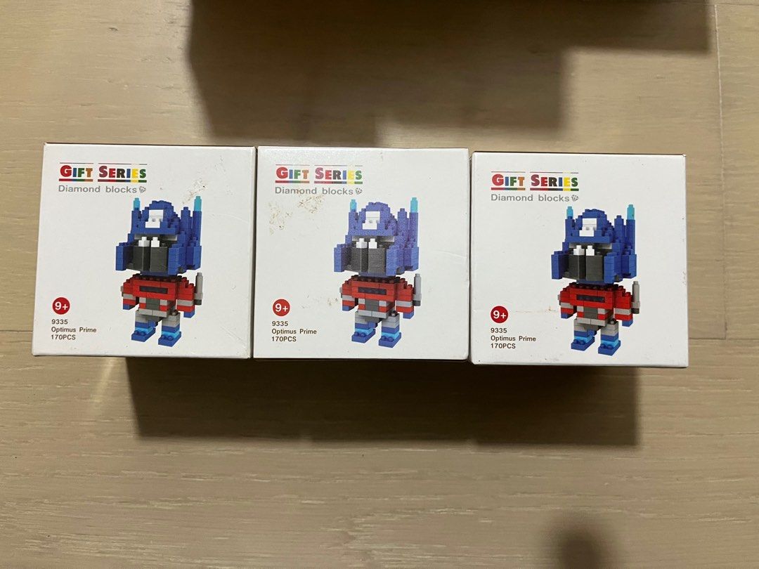 Mini blocks - baymax, Elsa, Anna, Olaf, transformer, minion, rtc ...