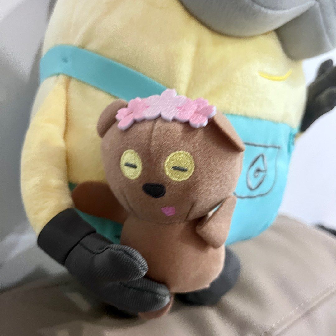 (PO) Minion Bob Tim Teddy Bear Plush Plushy Plushie Soft Toy Japan ...