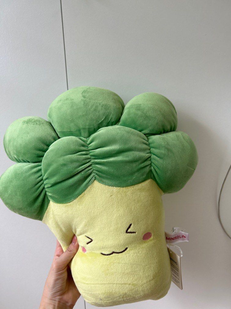 miniso broccoli soft toy, Hobbies & Toys, Toys & Games on Carousell