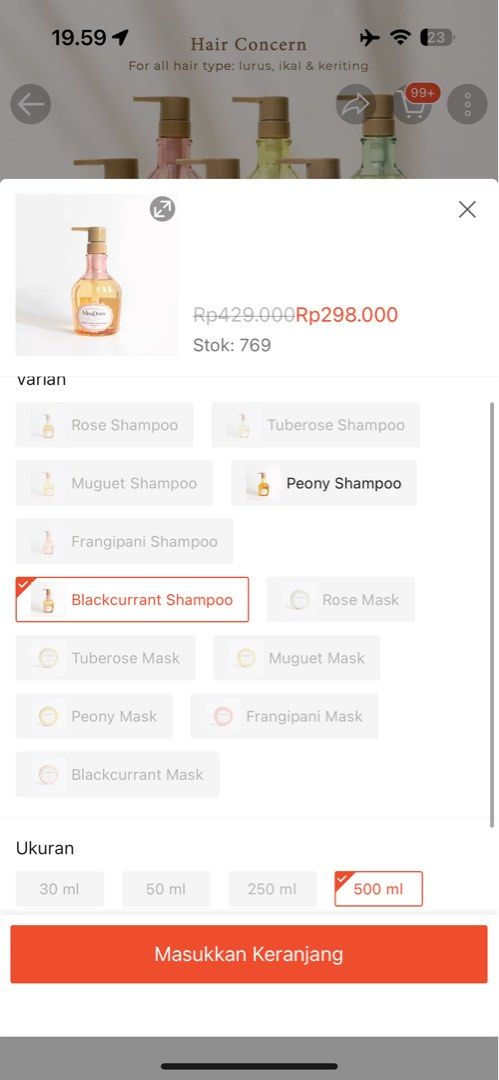 Miss Daisy Shampoo Viral ( 500ml) / baru dipakai 2x, Kesehatan ...