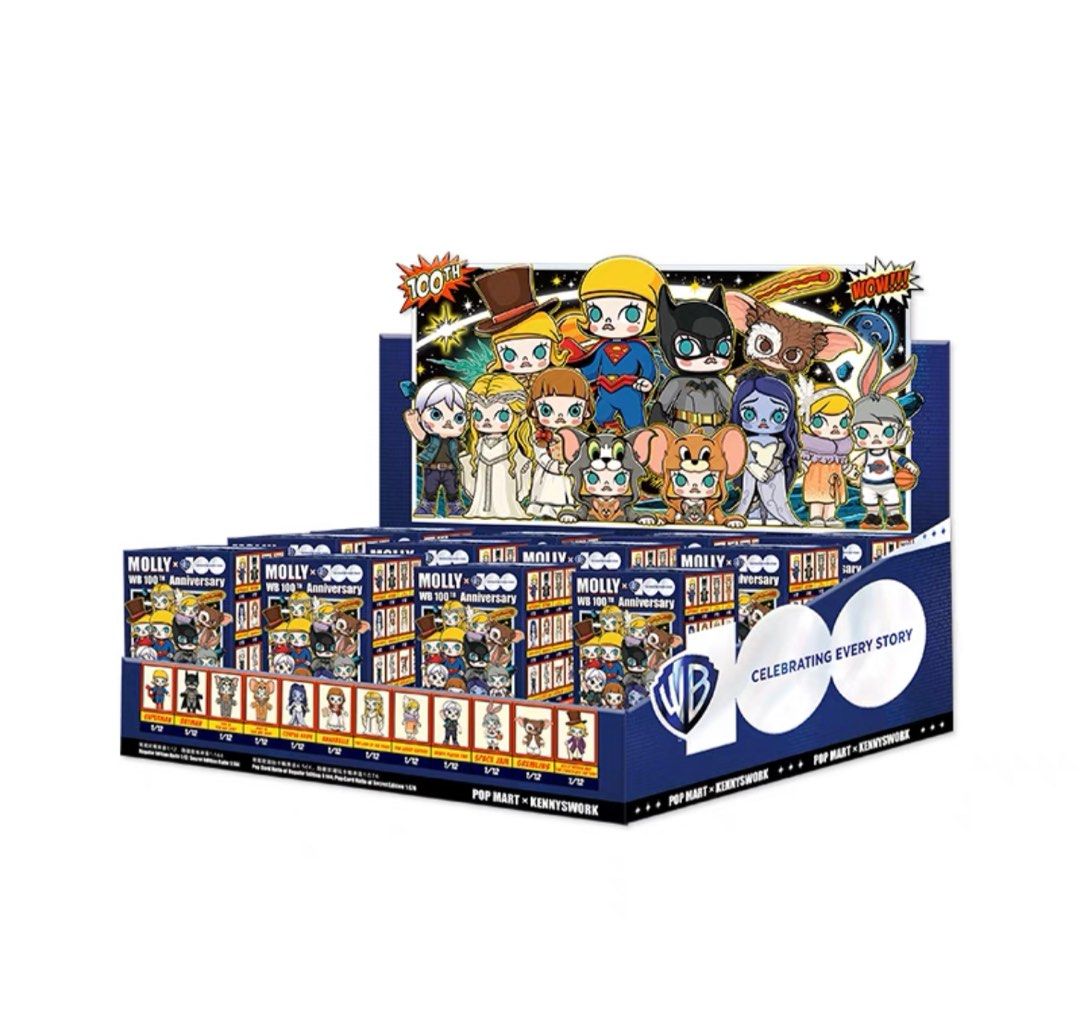 MOLLY X WARNER BROS 100th anniversary series POPMART / FULL SET ...