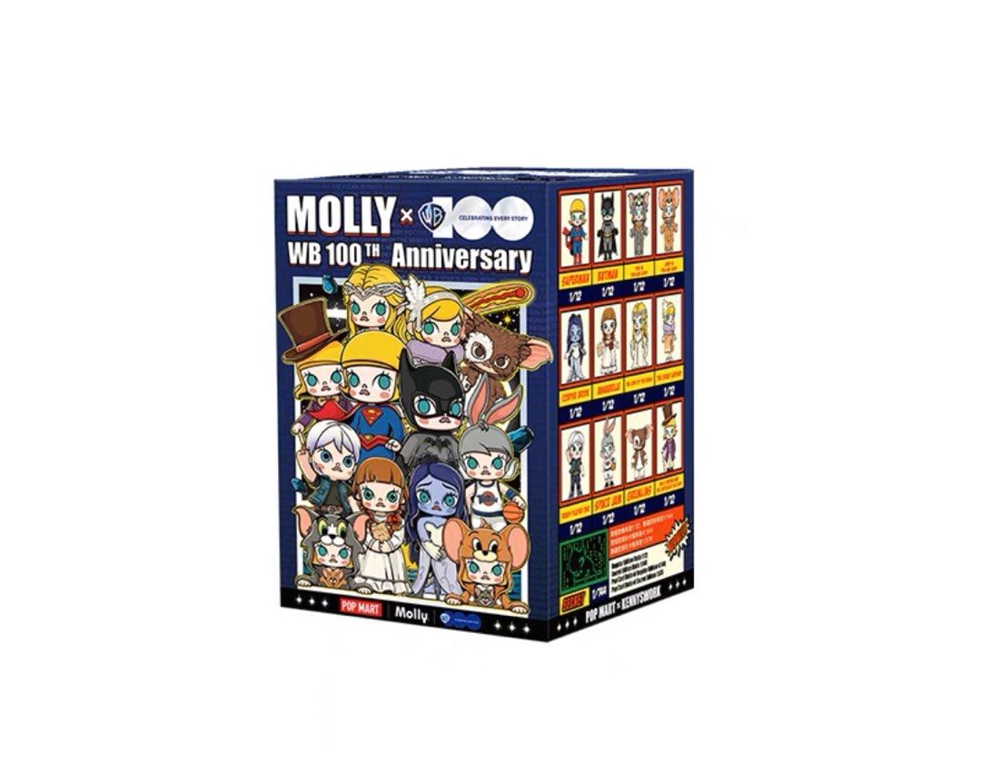 MOLLY X WARNER BROS 100th anniversary series POPMART / FULL SET ...