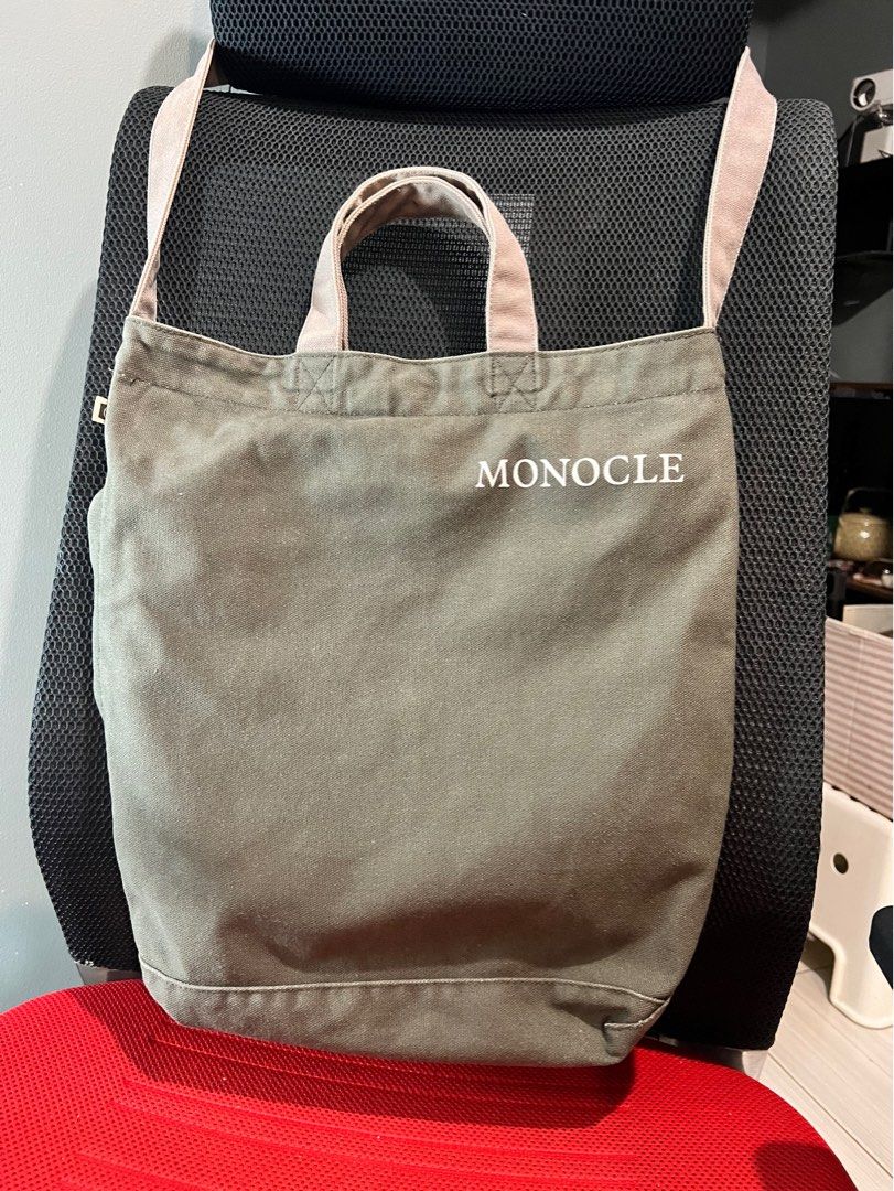 Monocle Voyage Tote Bag (Grey), Women's Fashion, Bags & Wallets, Tote ...