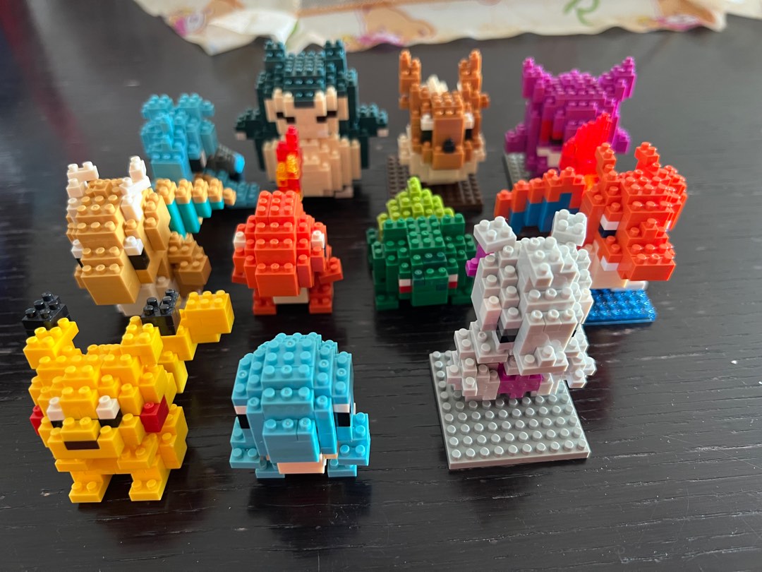 Nanoblock Pokemon Set, Hobbies & Toys, Toys & Games on Carousell