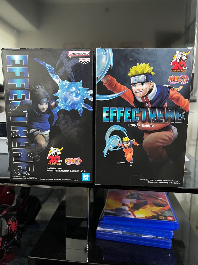 NARUTO EFFECTREME 20th Anniversary SET, Hobbies & Toys, Toys & Games on ...