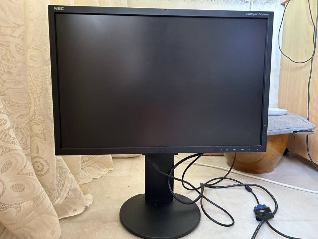NEC 22 inch flat monitor screen, Computers & Tech, Parts & Accessories ...