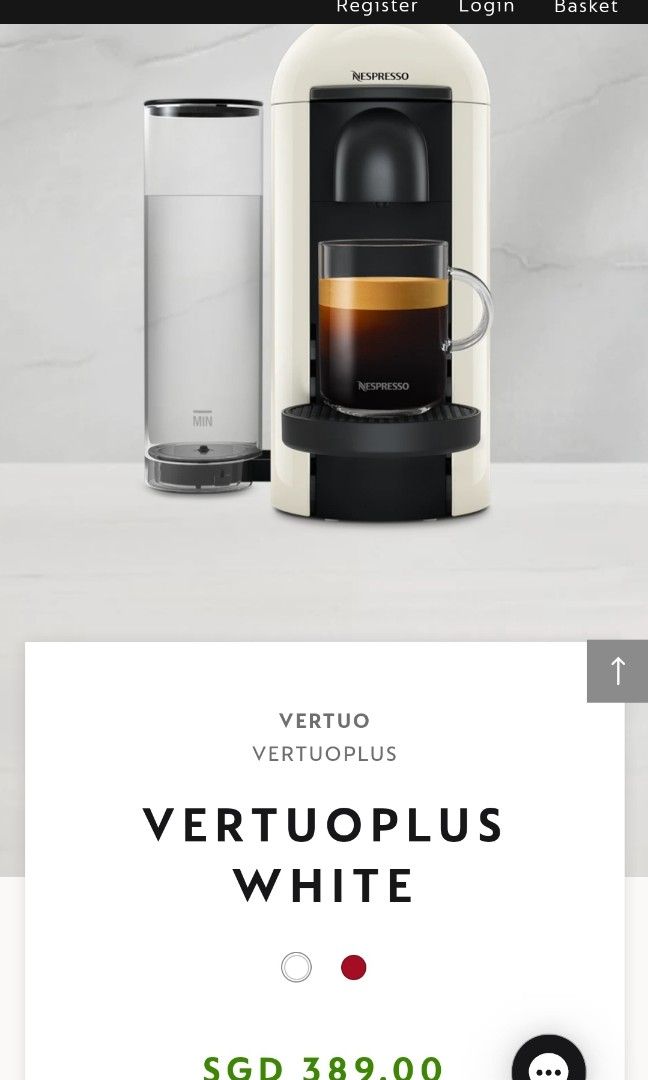 Nespresso vertuo plus machine, TV & Home Appliances, Kitchen Appliances ...