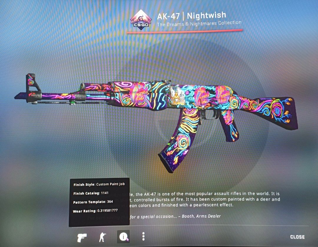 Nightwish AK FT, Video Gaming, Gaming Accessories, In-Game Products on ...