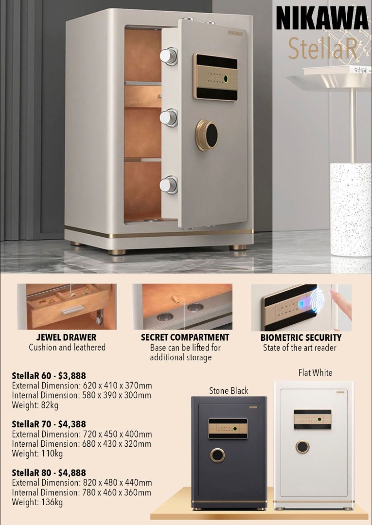 NIKAWA SAFE ( StellaR ) (IMM Roy 81951253 ), Furniture & Home Living ...