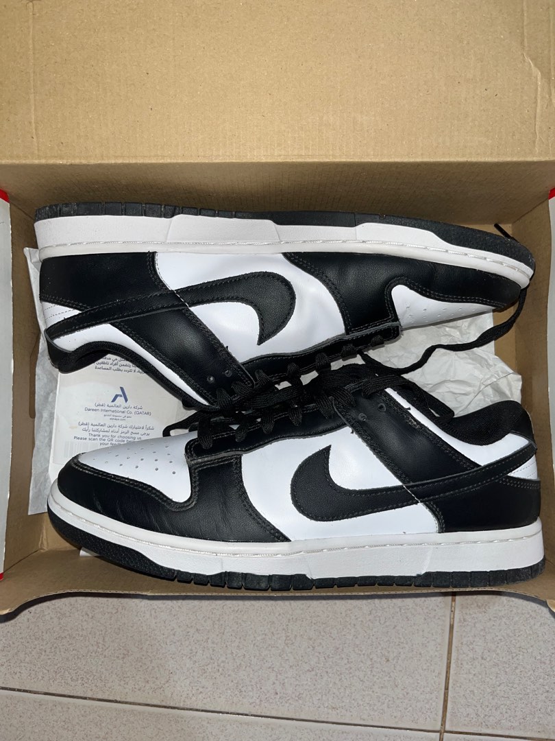 Nike Dunk Low Panda, Men's Fashion, Footwear, Sneakers on Carousell