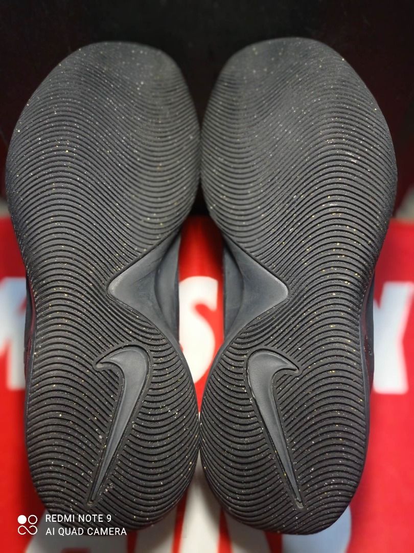 Nike Flyby Mid 1 "Black Metallic Gold", Men's Fashion, Footwear ...