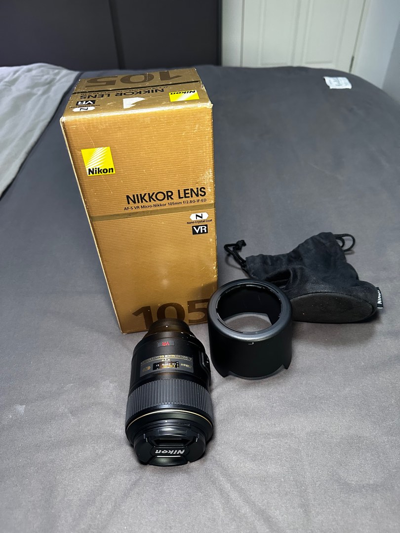 Nikon Nikkor AF-S 105mm f2.8 VR IF-ED, Photography, Lens & Kits on ...