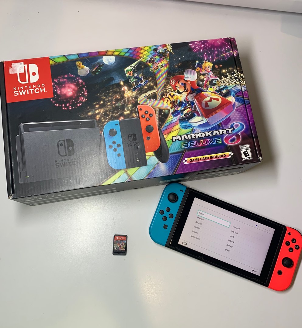 Nintendo Switch Mario Kart Edition, Video Gaming, Video Game Consoles ...