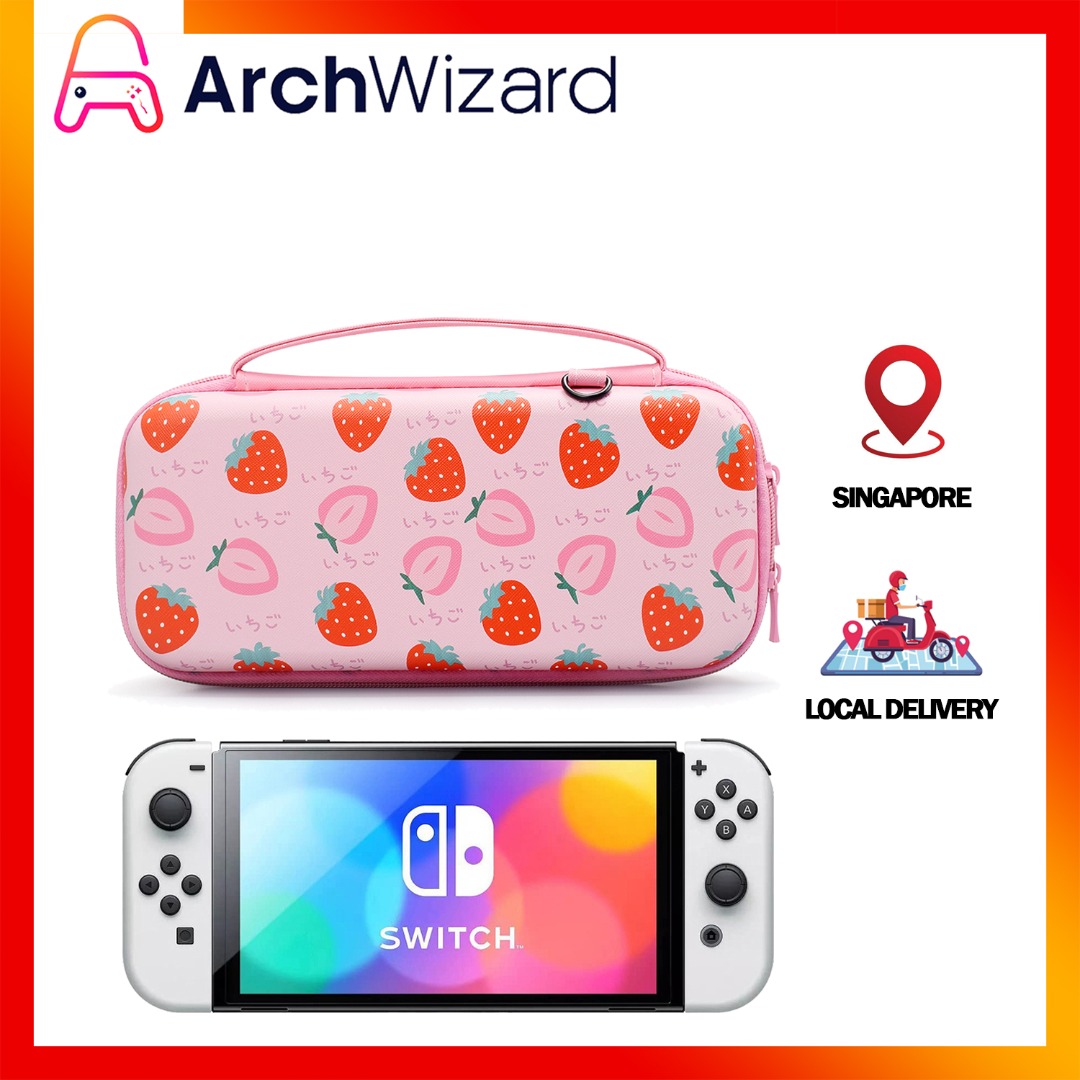 Nintendo Switch OLED 7-in-1 Bundle Protection Set - Travel Pouch ...