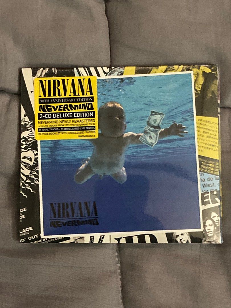 Nirvana Nevermind 30th anniversary CD, Hobbies & Toys, Music & Media, CDs & DVDs on Carousell
