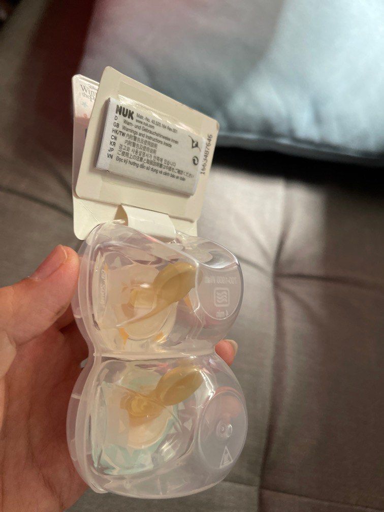 NUK Latex Twin Pacifiers (Original Disney Baby), Babies & Kids, Nursing ...