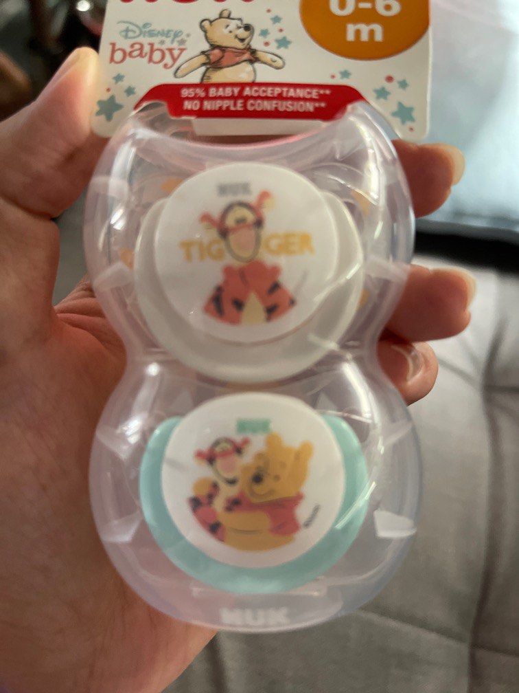 NUK Latex Twin Pacifiers (Original Disney Baby), Babies & Kids, Nursing ...