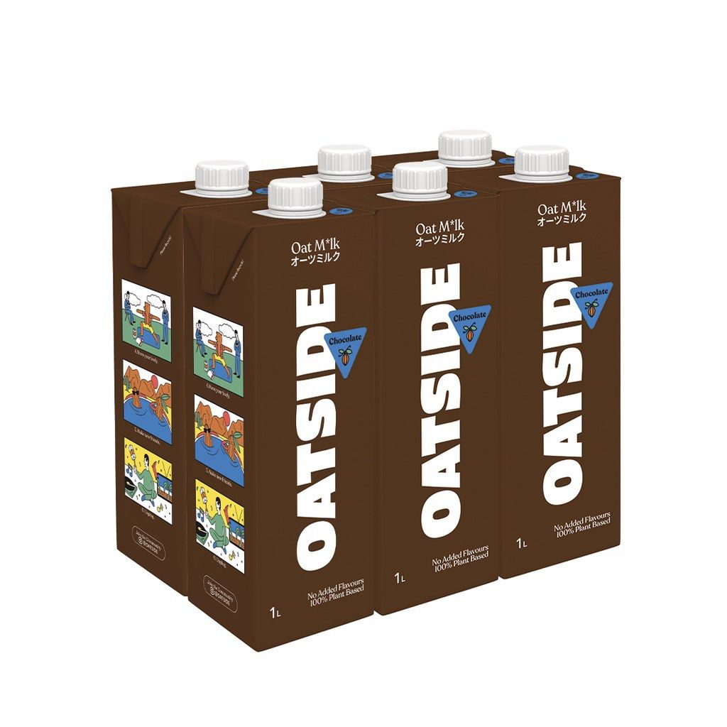 Oatside Chocolate milk 1L, Health & Nutrition, Health Supplements ...