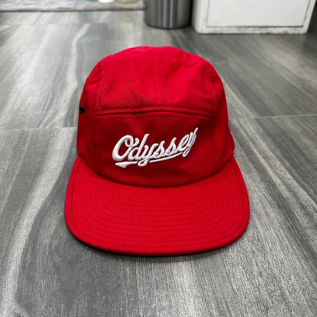 Odyssey Red Cap ( 5 Panel) on Carousell