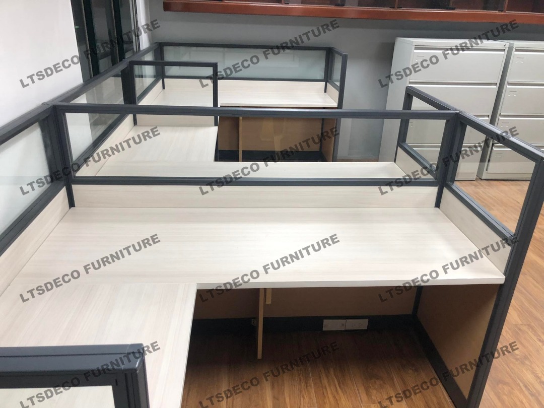 office partition bpo modular table furniture on Carousell