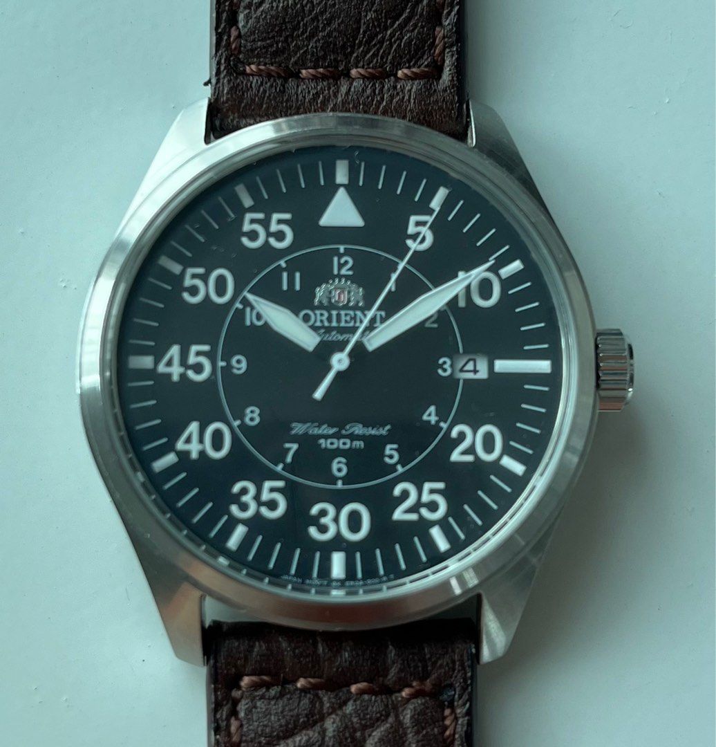 Orient Flight Aviator v1 FER2A003B0 Automatic Watch, Men's Fashion ...