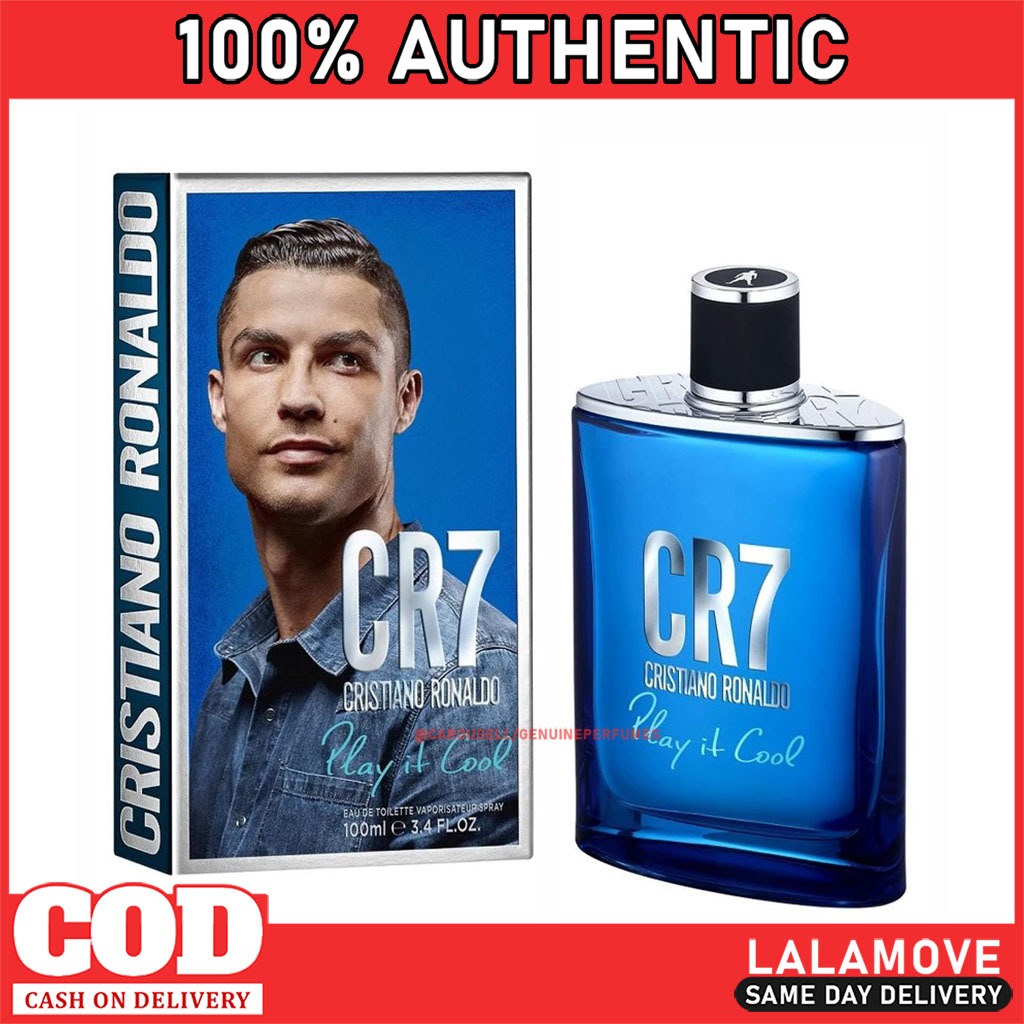 [ORIGINAL] CR7 PLAY IT COOL BY CRISTIANO RONALDO 100ML EAU DE TOILETTE ...